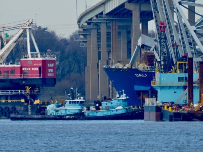 Remaining Bridge Section Detonated As Baltimore Port Recovery Continues ...
